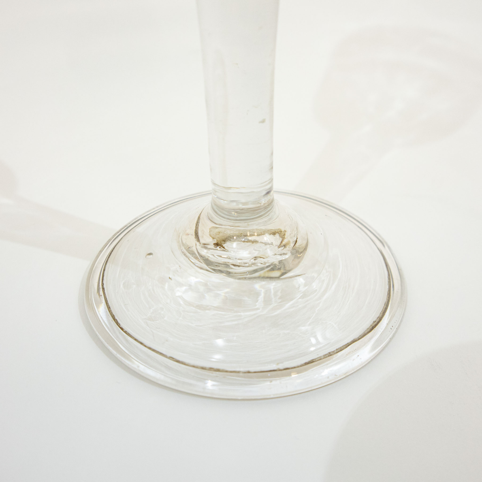 Georgian Glass with a Fluted Ogee Bowl | Newark Antiques & Interiors