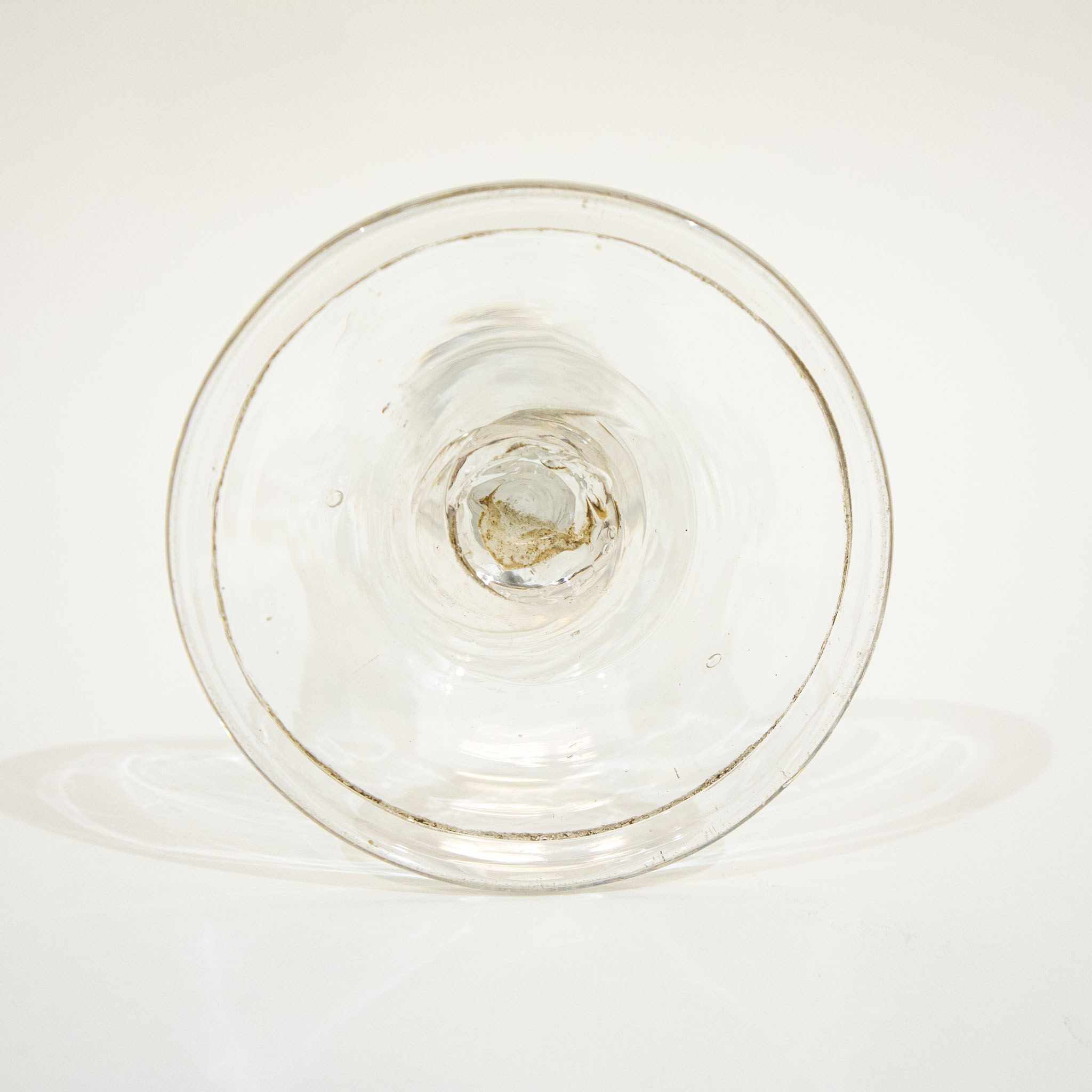 Georgian Glass with a Fluted Ogee Bowl | Newark Antiques & Interiors