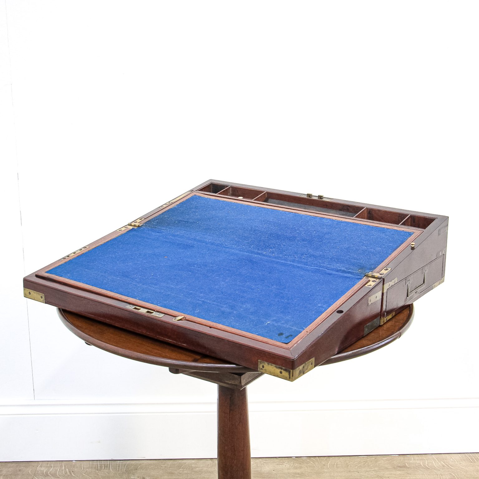 Victorian Mahogany Campaign Writing Slope | Newark Antiques & Interiors